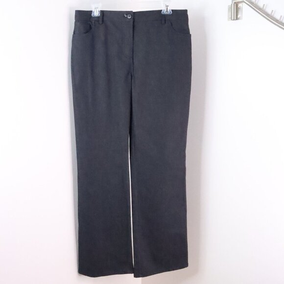 Sag Harbor | Pants & Jumpsuits | Sag Harbor Womens Charcoal Denim ...